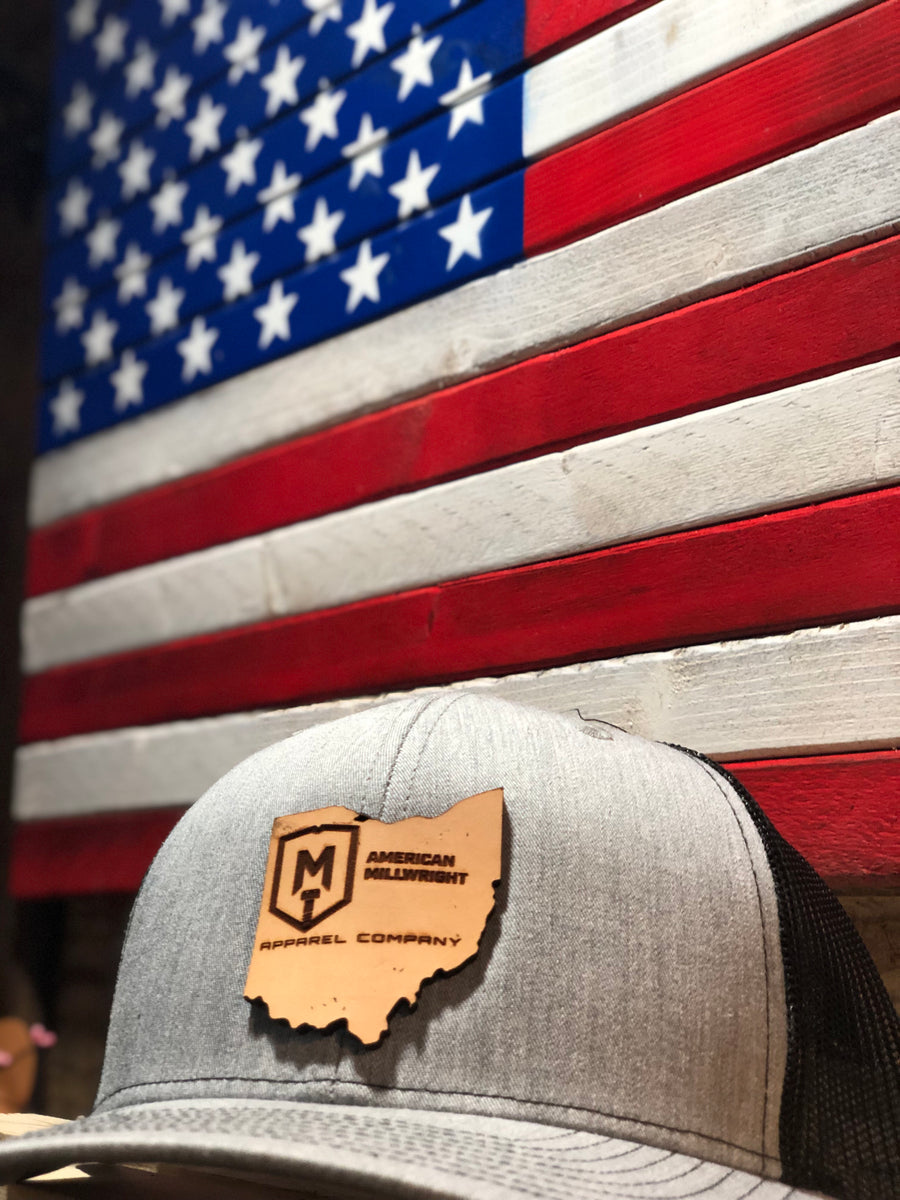 American Millwright Ohio State Patch Hat W/ Local 1090 ...